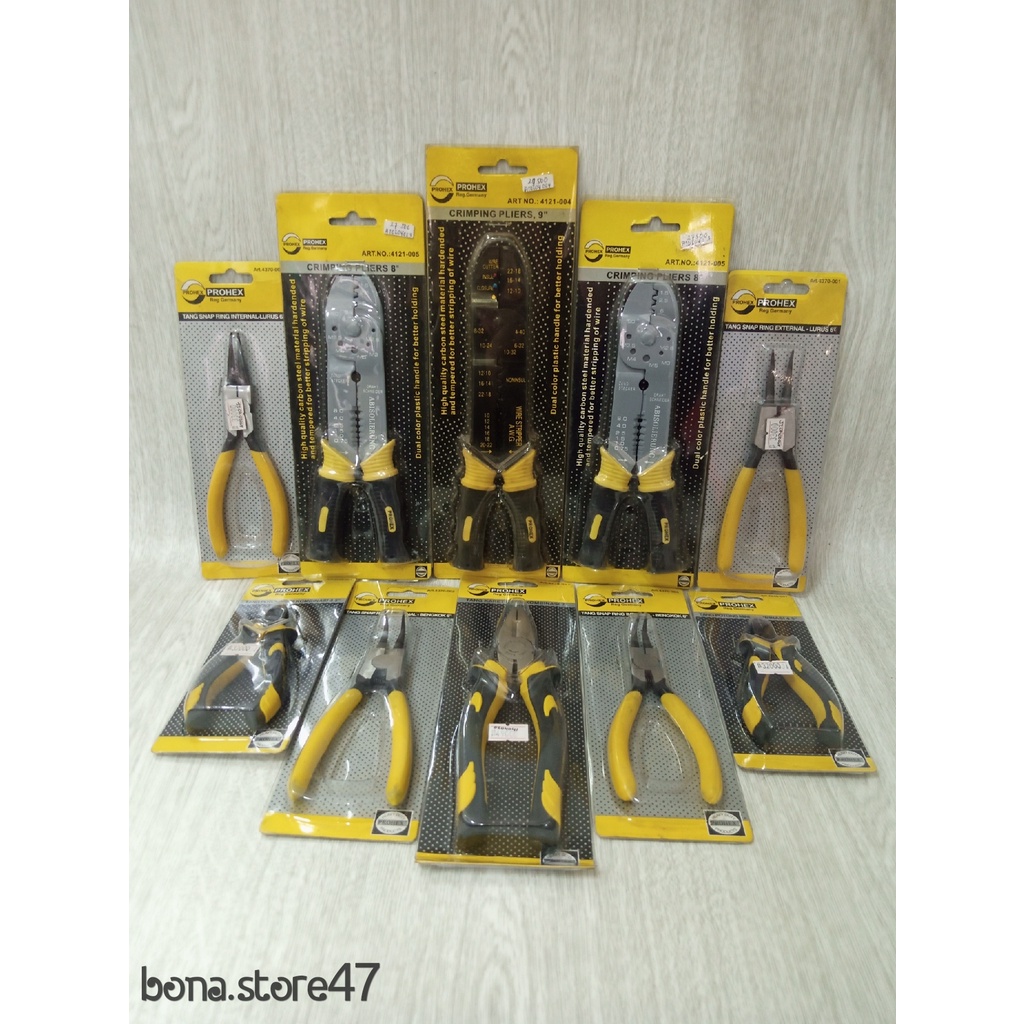 Jual MACAM MACAM TANG PROHEX || TANG PEMOTONG || TANG CRIMPING || TANG ...