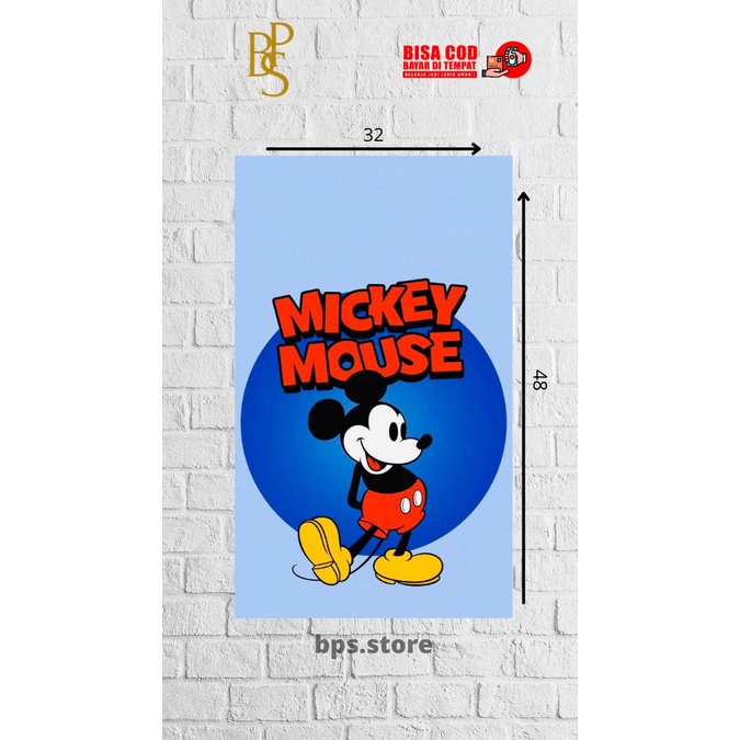 Jual POSTER HIASAN DINDING MICKEY MOUSE - POSTER MICKEY MOUSE - POSTER ...