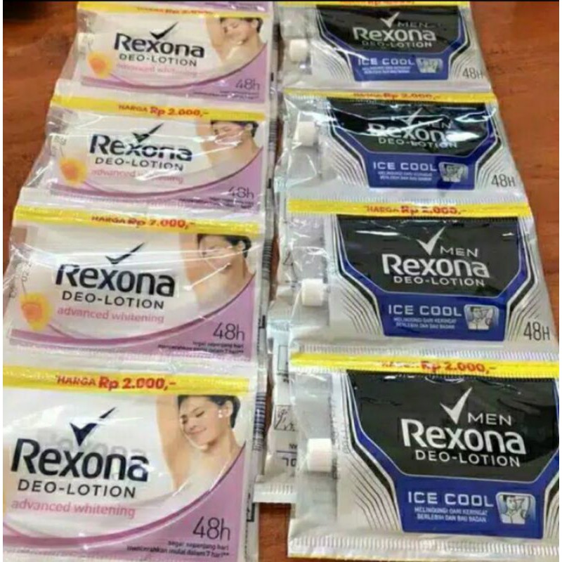 Jual Rexona sachet 9gr | Shopee Indonesia