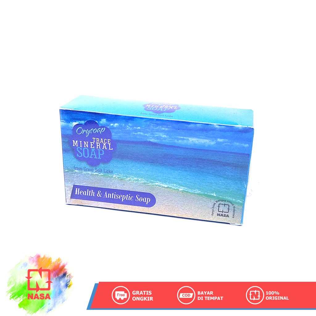 Jual COD - Sabun Tracemineral nasa /soap /sabun alergi ( ORIGINAL NASA ...