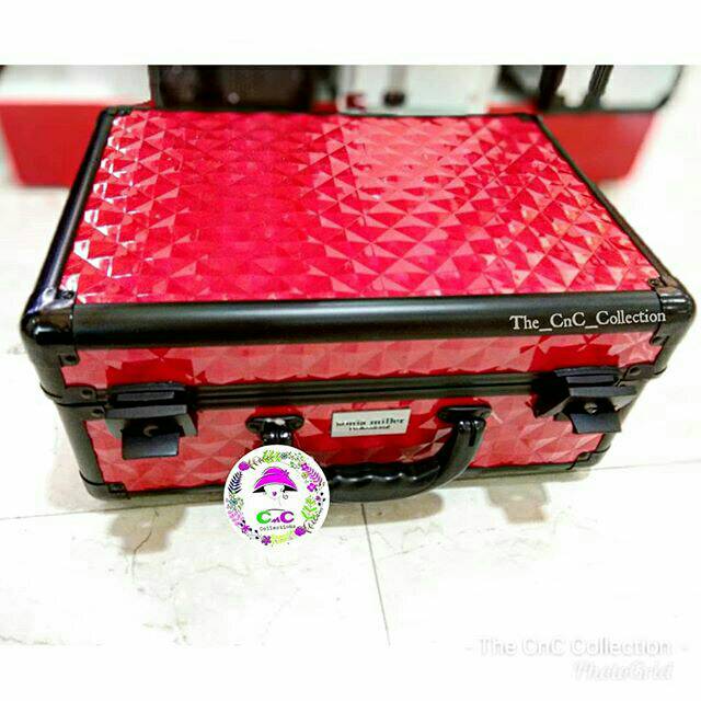 Jual Sonia Miller Beautycase - Koper rias handcarry 4 lampu warna Merah ...