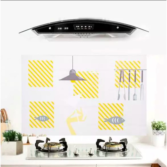 Jual Stiker Anti Minyak Untuk Dapur/Wallpaper Dapur/Wallpaper Dapur ...