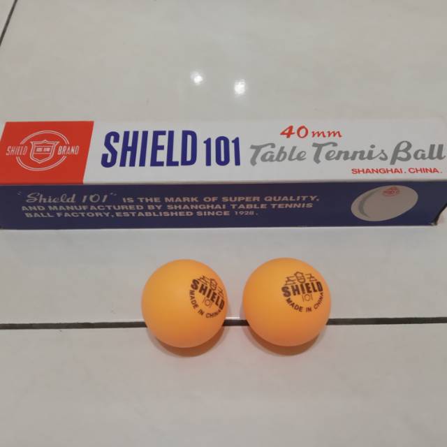 Jual Bola pingpong tenis meja shield 40mm | Shopee Indonesia