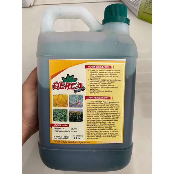 Jual PUPUK OERCA PLUS 2 Liter pupuk urea cair | Shopee Indonesia