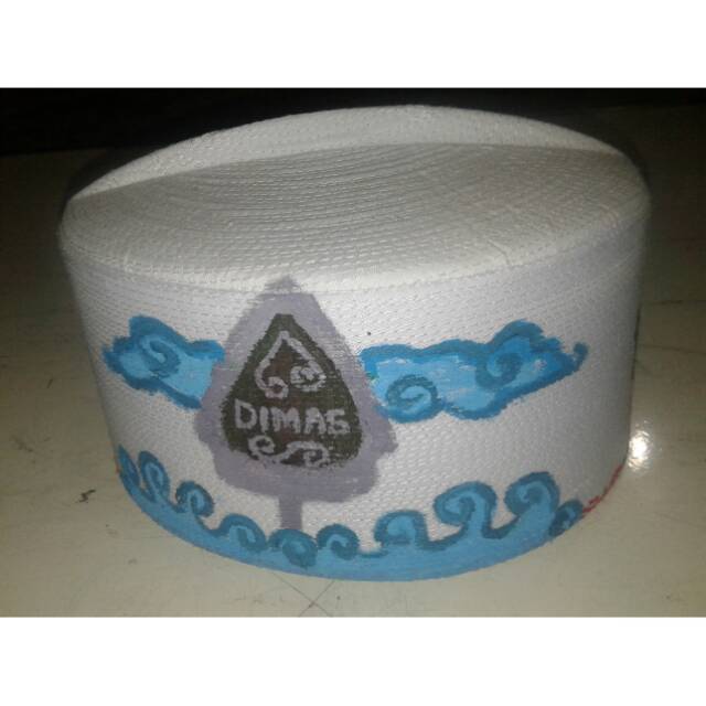 Jual Kopyah Lukis Wayang Muslim Anak Laki-Laki Peci Malaysia Pakistan ...