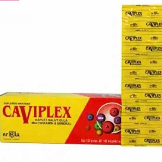 Jual caviplex kemasan LEMBAR isi 10 tab | Shopee Indonesia