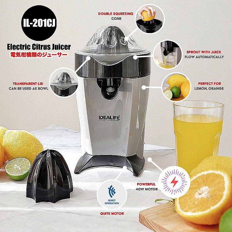 Jual Idealife Alat Peras Perasan Jeruk Lemon Listrik - Citrus Juicer ...