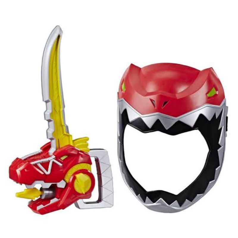 Jual Power Rangers Zord Saber Red Ranger Role Play Pedang Topeng Mainan ...