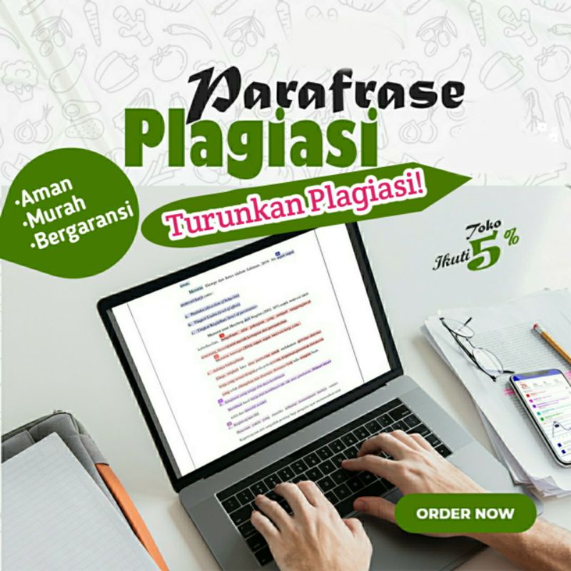 Jual Parafrase Penurunan Plagiasi (murah) | Shopee Indonesia Jual Parafrase Penurunan Plagiasi (murah) | Shopee Indonesia