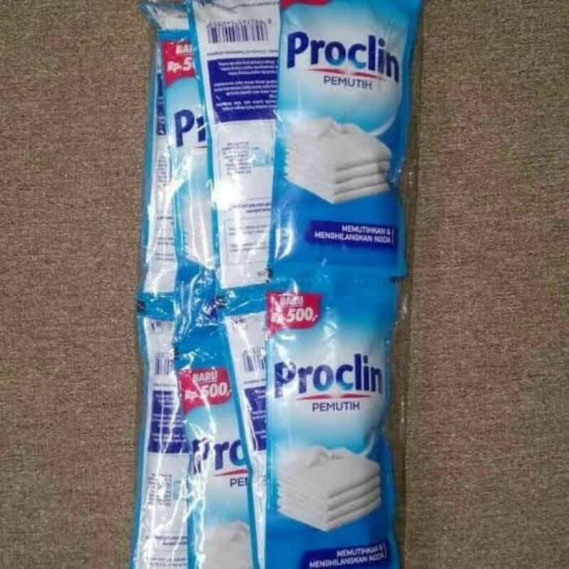 Jual Proclin Pemutih 1 Rcg Isi 12 Sachet @ 30 ML | Shopee Indonesia