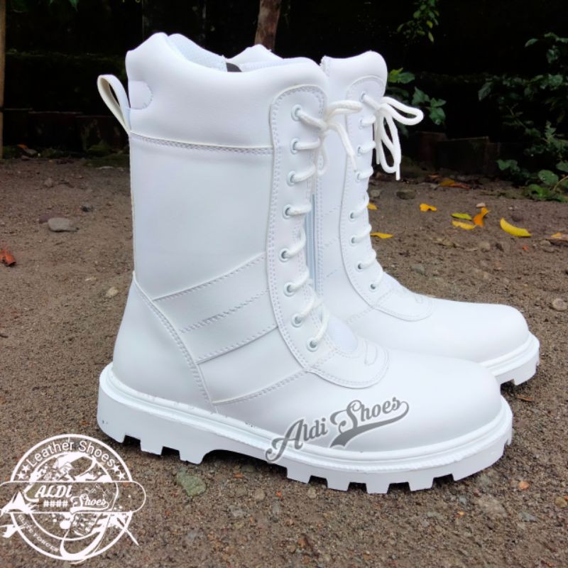 Jual Sepatu Pdl Full Putih /Sepatu Pdl Paskibra /Sepatu pdl Upacara ...