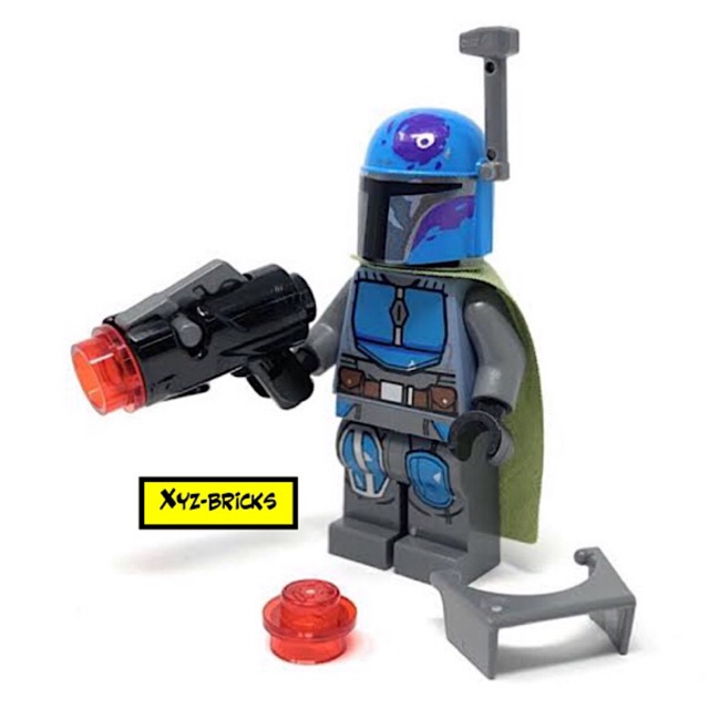 Jual LEGO SW1080 - Star Wars Mandalorian Warrior Male Blue Helmet ...
