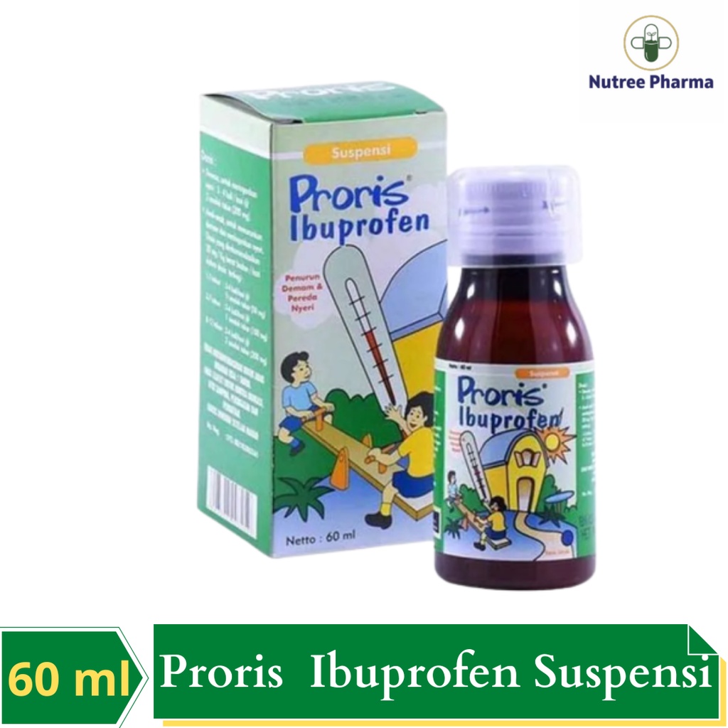 Jual PRORIS IBUPROFEN SUSPENSI 60 ML | Shopee Indonesia