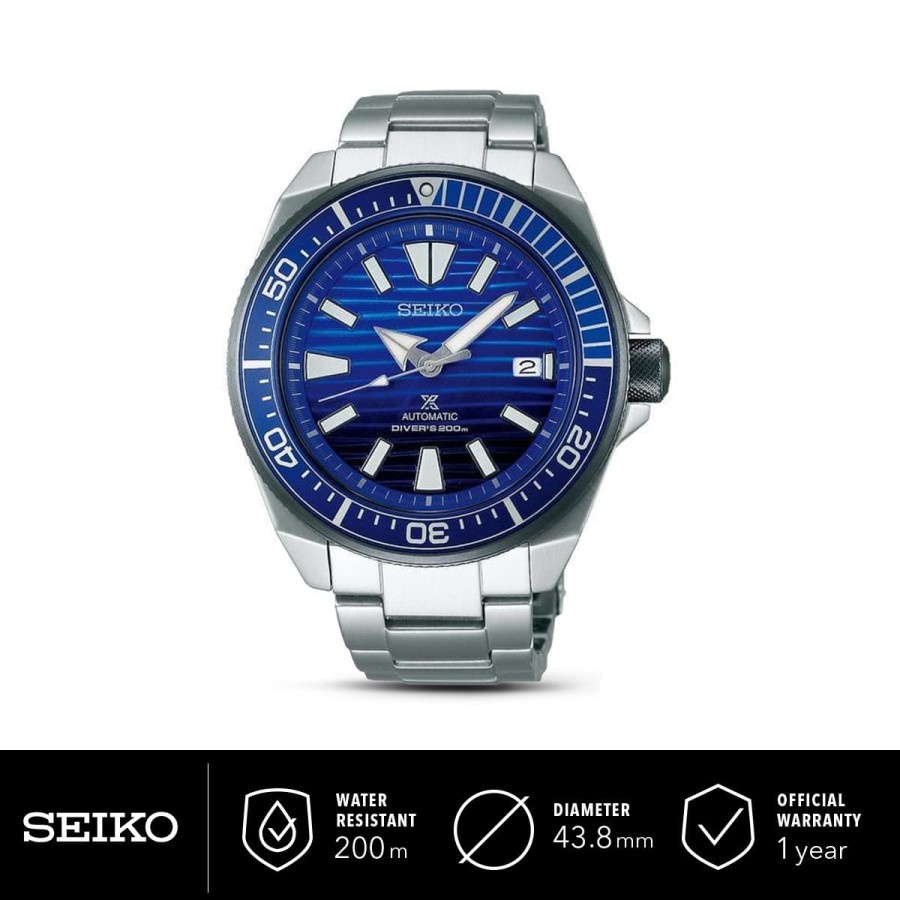 Jual Jam Tangan Pria Seiko Prospex Samurai SRPC93K1 Automatic Diver | Shopee Indonesia