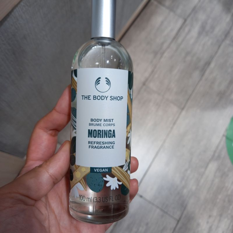 Jual body mist THE BODY SHOP100ml strawberry/satsuma/moringa/vanila ...