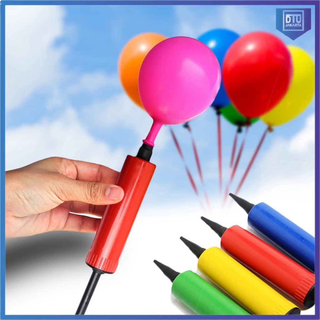 Jual [DTU] Alat Pompa Tiup Balon / Pompa Tiup Balon Manual / Pompa Mini ...