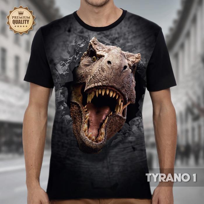 Jual Kaos DINOSAURUS Baju T REX Tshirt Tyrannosaurus Distro Kaos ANIMAL ...