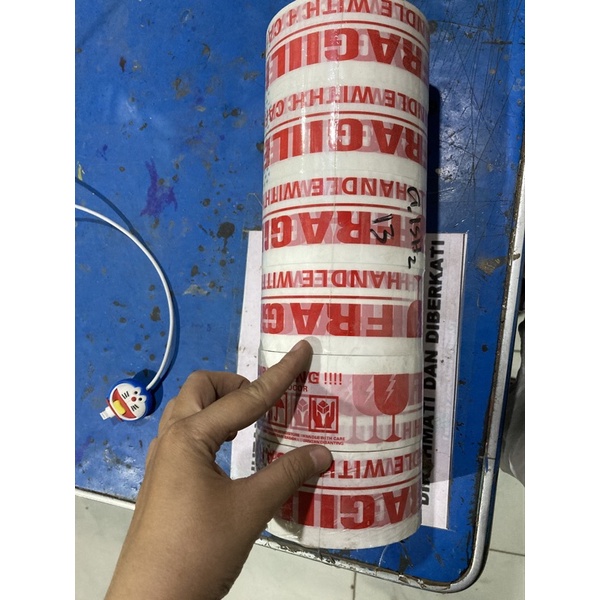 Jual Lakban besar Fragile Handle With Care | Shopee Indonesia