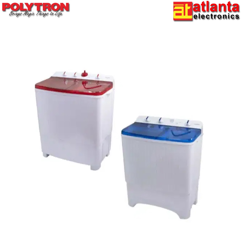 Jual Mesin Cuci 2 tabung Polytron PWM 751 kapasitas 7.5kg | Shopee Indonesia