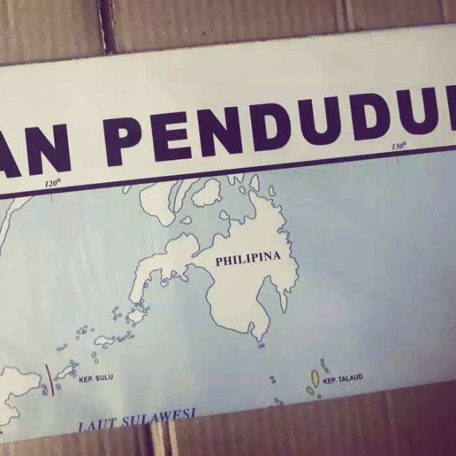 Jual Peta Tematik Kepadatan Penduduk.Lipat | Shopee Indonesia