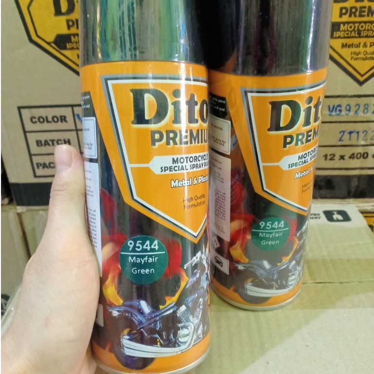 Jual New DITON Premium METALLIC COLORS Pilok Pilox Cat Semprot 9544 ...