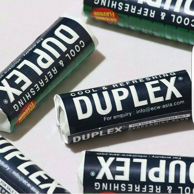 Jual Permen Jadul Duplex Peppermint Per Pack Isi 6 Roll / Cool Mint ...