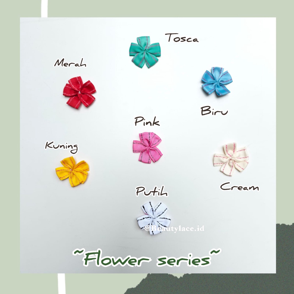 Jual Patch Set Bunga Series 7 Warna Tosca, Merah, Biru, Pink, Kuning ...