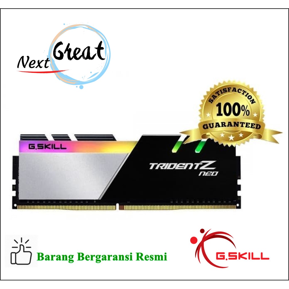 Jual G.SKill Memory RAM Trident Z Neo DDR4-3200MHz - F4-3200C16D-32GTZN ...