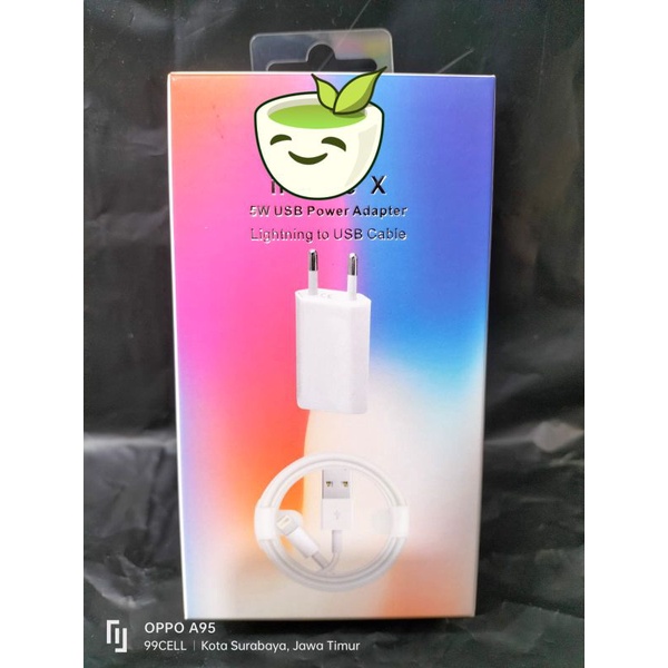 Jual Tc | Cas | charger ip. X Lightning to USB (1setan) | Shopee Indonesia