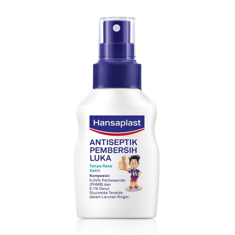 Jual Hansaplast Wound Antiseptik Spray Pembersih Luka Tanpa Rasa Sakit 40ml | Shopee Indonesia