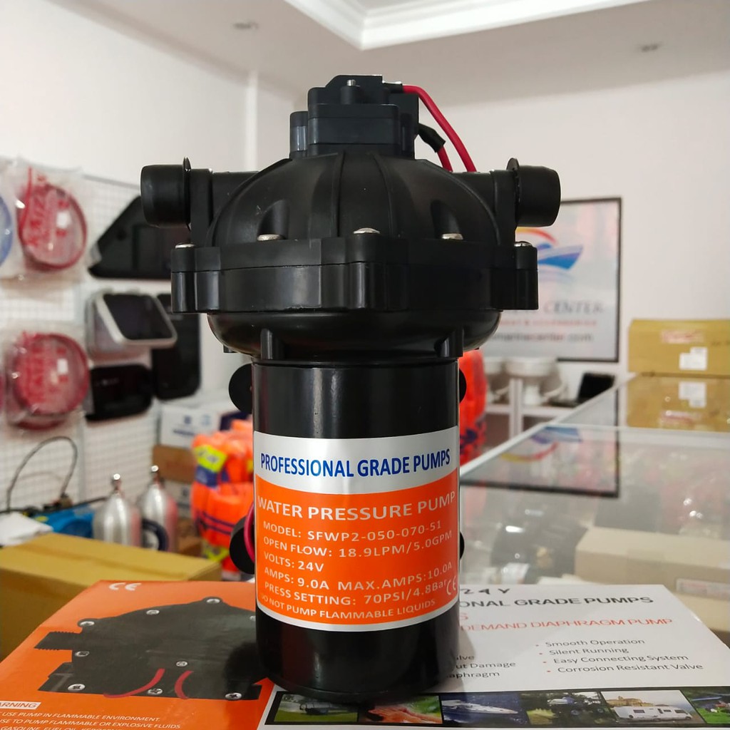 Jual Seamaster Pompa air 5 GPM 24V 70 PSI / Water Pump / Perlengkapan ...
