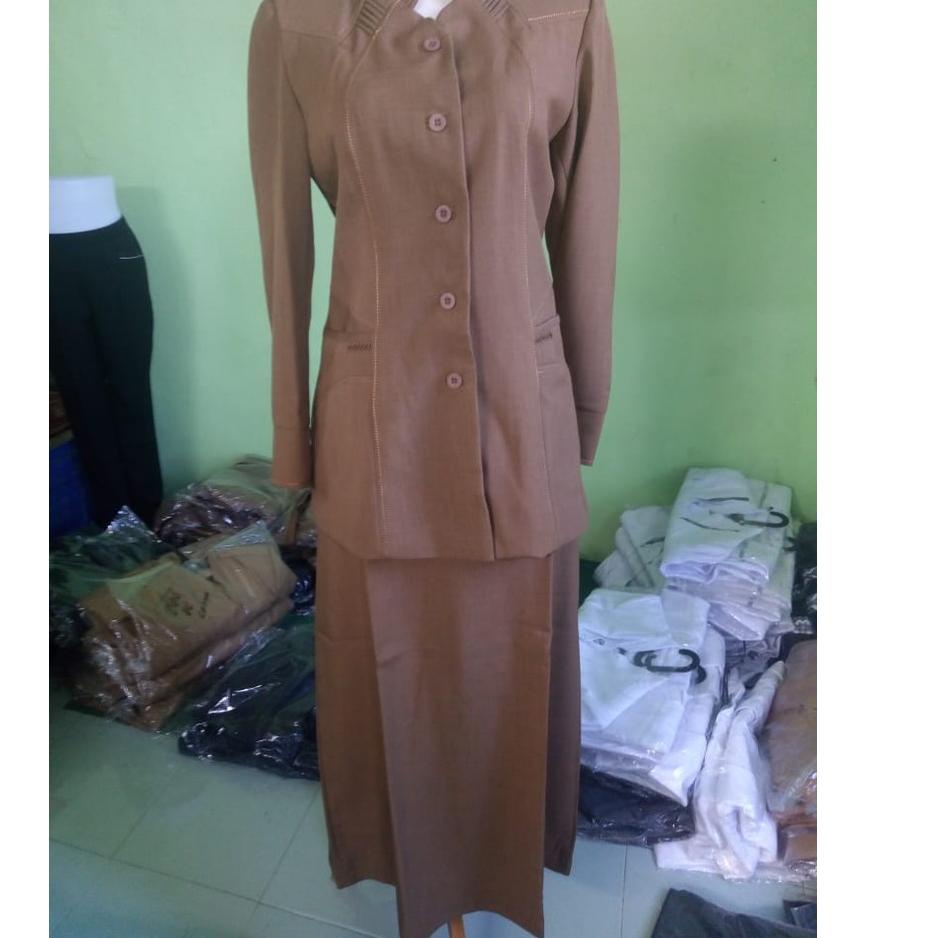 Jual Paling Diminati.. BAJU BLAZER SERAGAM DINAS WASKAT PEMDA PNS GURU ...