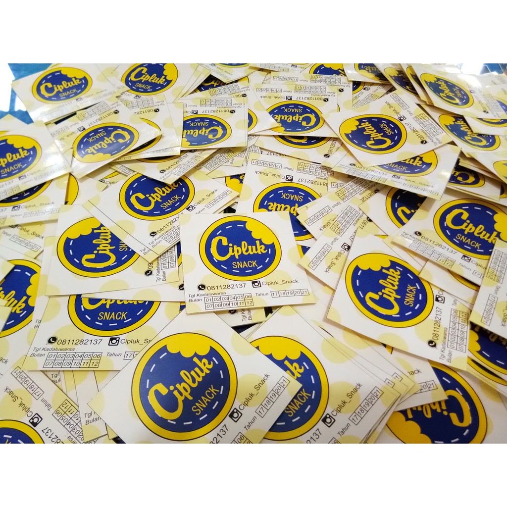 Jual Cetak Stiker Cromo A3 Free Cutting Persegi | Shopee Indonesia