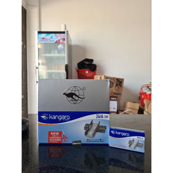 Jual Isi Staples Kangaroo 24/6 Isi Staples Satuan Besar Isi Necis 24/6 ...