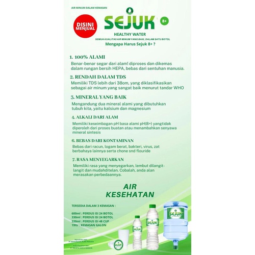 Jual Air Mineral Alkaline Sejuk 8+ (SATUAN) | Shopee Indonesia