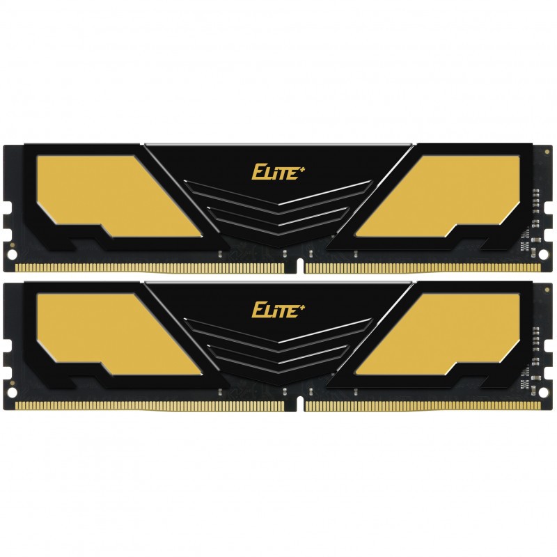 Jual TEAMGROUP MEMORY TEAM ELITE PLUS DDR4 2x16GB 3200Mhz - BLACK GOLD ...