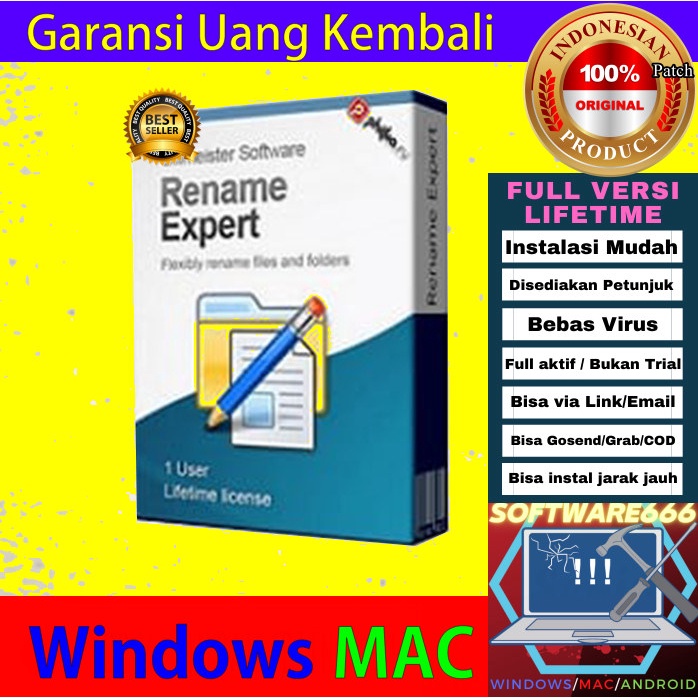 Jual Software Rename File & Folder: Gillmeister Rename Expert 5 [WIN] | Shopee Indonesia