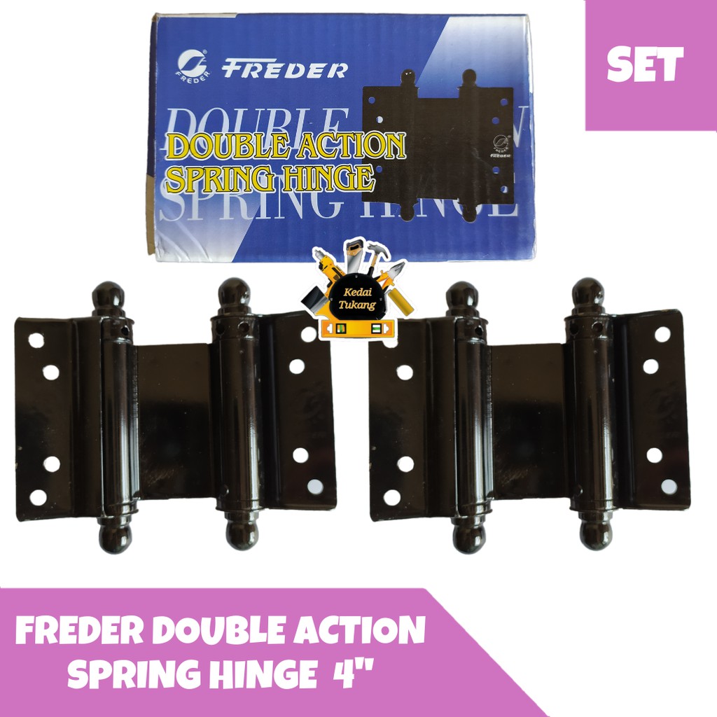 Jual KEDAI TUKANG - FREDER Engsel Per Koboi / Double Action Spring ...