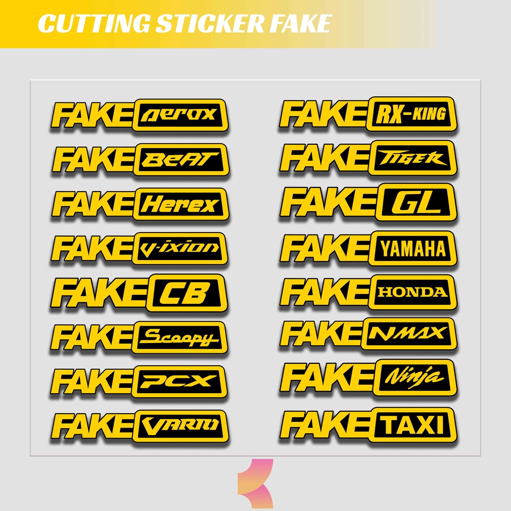 Jual Stiker Motor Racing Cutting Fake Beat Honda Aerox Scoopy Sticker ...
