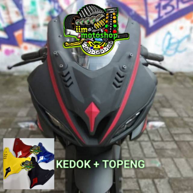 Jual Kedok R15 V3 Model R6 New Bahan Plastik | Shopee Indonesia