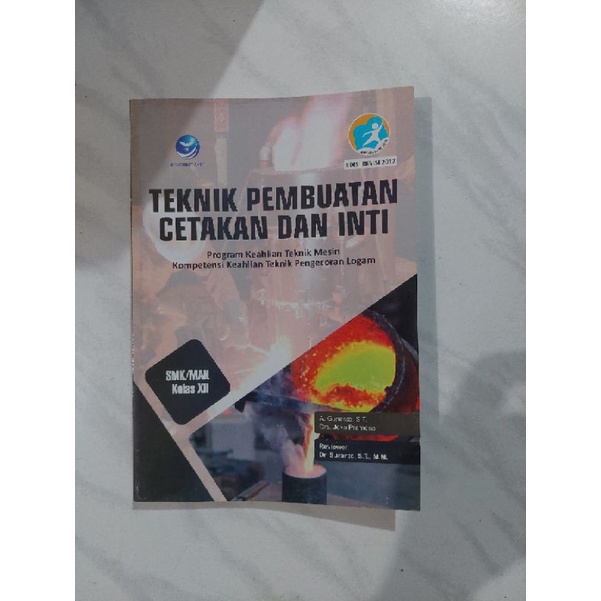 Jual Teknik Pembuatan Cetakan Dan Inti, SMK XII, Program Keahlian ...