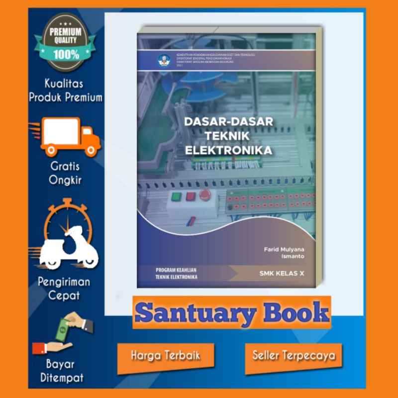 Jual Buku/Modul Dasar-Dasar Teknik Elektronika SMK Kelas X | Shopee ...