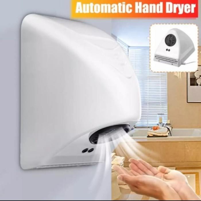 Jual Hand Dryer Otomatis Alat Pengering Tangan Sensor Infrared | Shopee ...