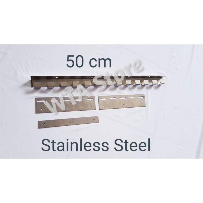 Jual BRACKET HANGER-GANTUNGAN S/S 50cm untuk Tirai PVC Strip Curtain ...
