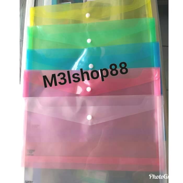 Jual map kancing / bag file kancing folio forder one (12 pcs) | Shopee ...