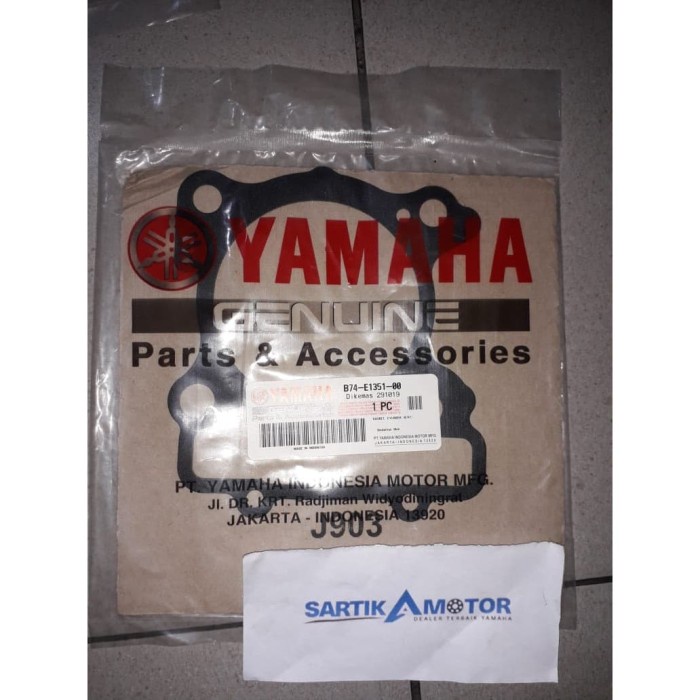 Jual Original Gasket, Cylinder (Packing Blok Bawah) Yamaha Xmax (B74 ...