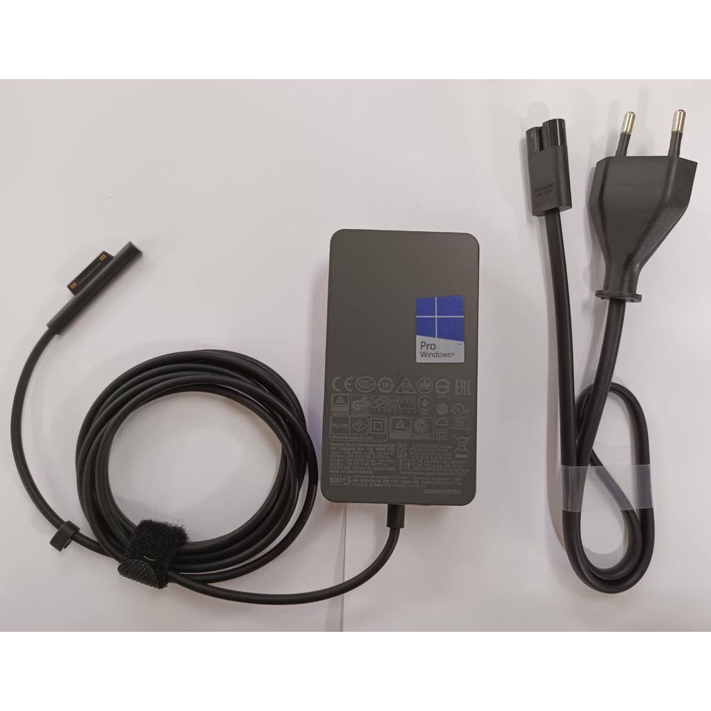 Jual Adaptor Charger Microsoft Surface Pro 3 4 5 6 7 X 15V | Shopee ...