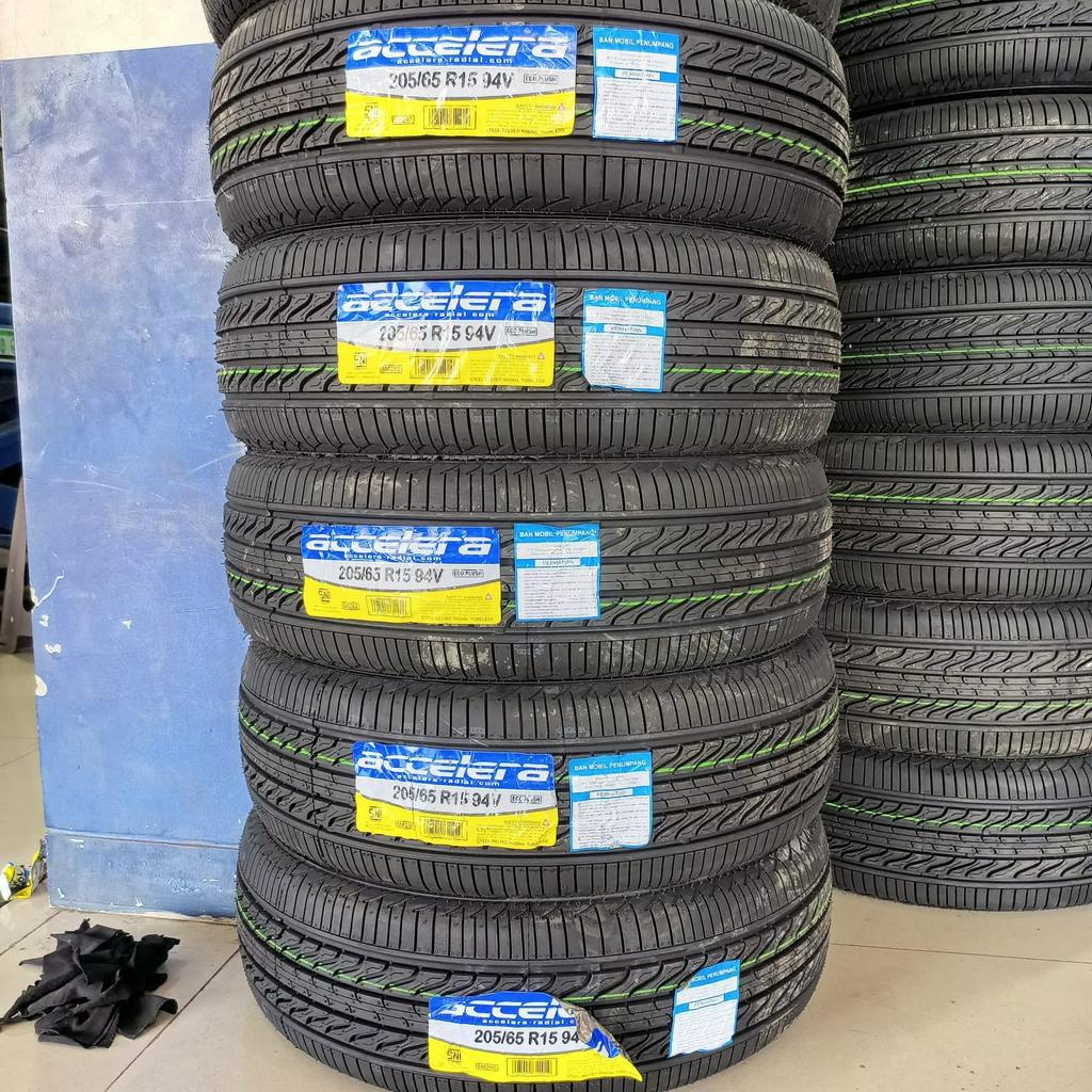 Jual Ban Mobil Ring 15 tubles senyap empuk ACCELERA ECO PLUSH 205 65 R15 standar Innova | Shopee ...