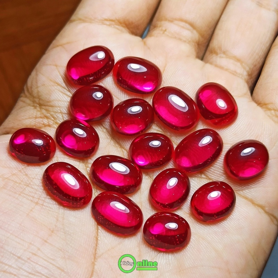 Jual BATU PERMATA MERAH SIAM / MERAH ROSE BANGKOK ASLI | Shopee Indonesia