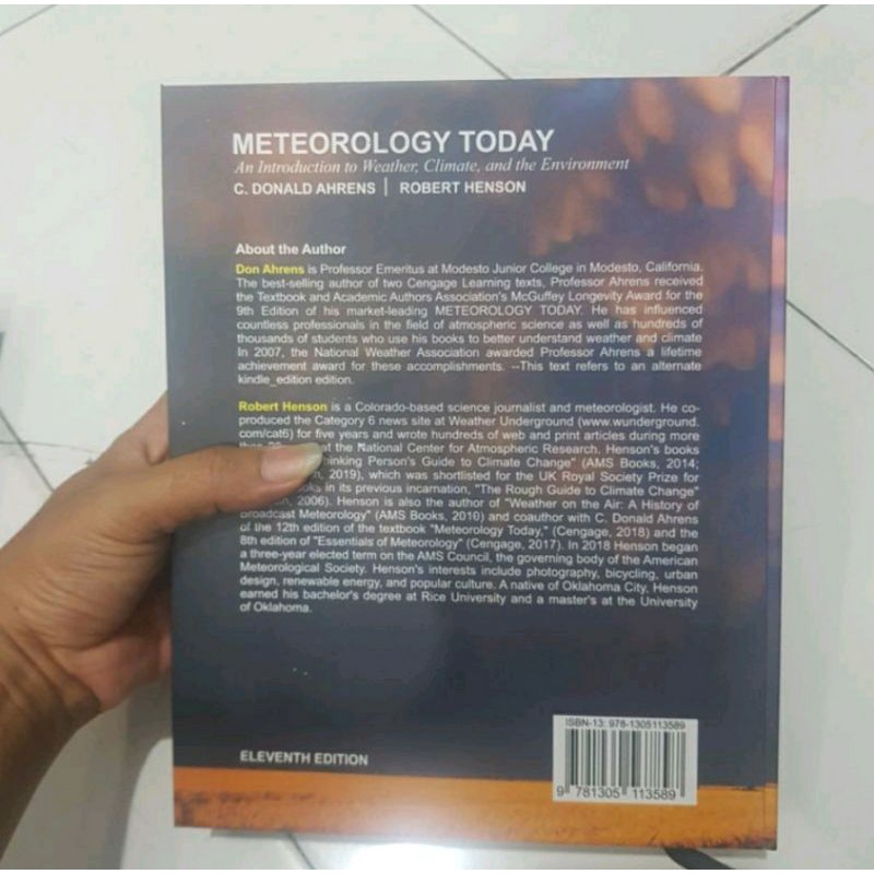 Jual Buku Meteorologi klimatologi-meteorology Today-Introduction to ...